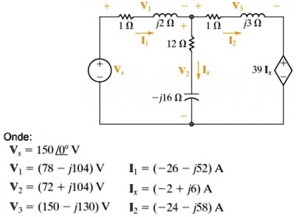 SOLVED: Calculate the total average power and the reactive power delivered to each impedance and ...
