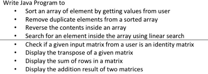 Write Java Program To Sort An Array Of Element By Getting Values From 
