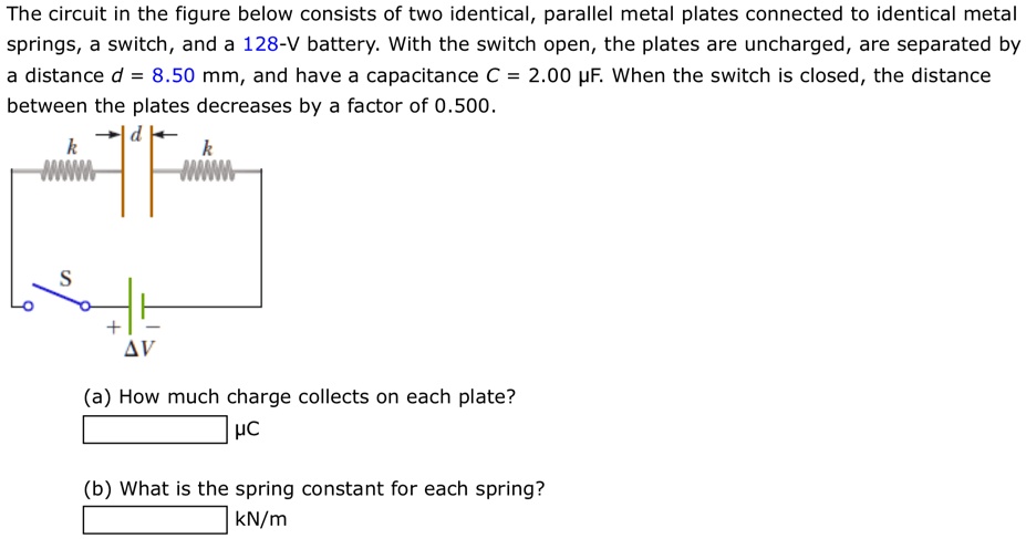 SOLVED: The circuit in the figure below consists of two identical ...