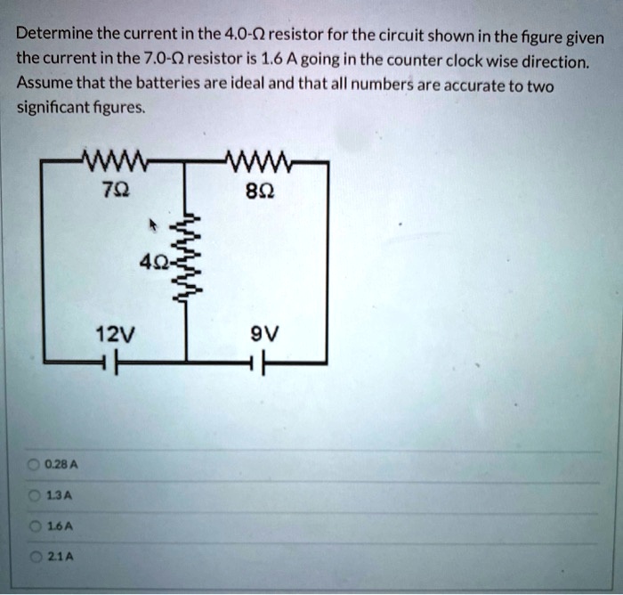 SOLVED: Determine the current in the 40-Q resistor for the circuit ...
