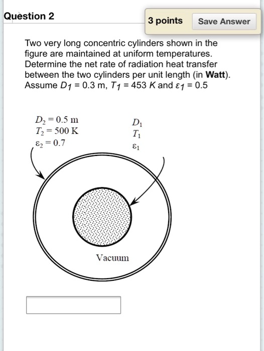 SOLVED: Two very long concentric cylinders shown in the figure are ...