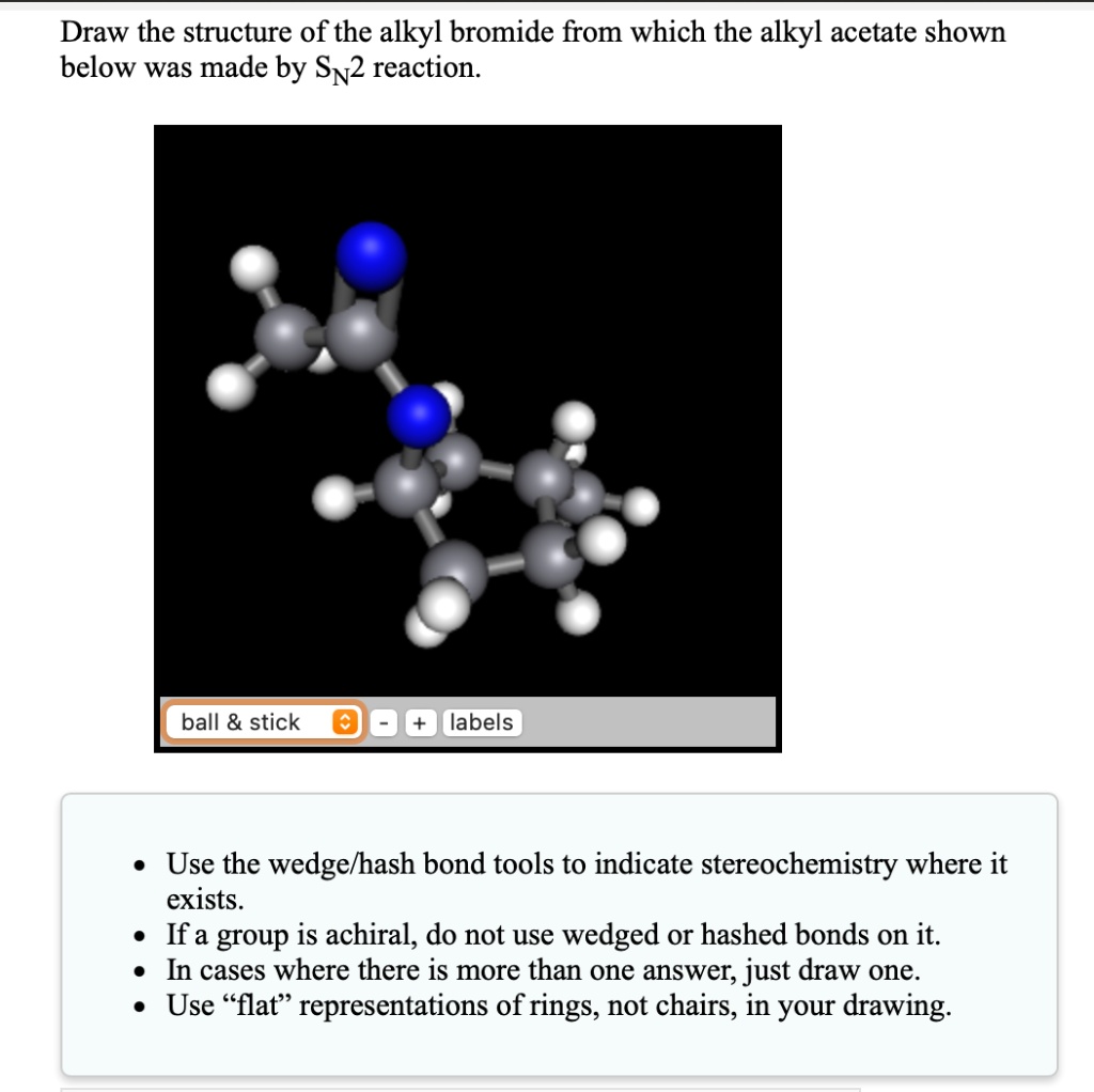 SOLVED: Draw the structure of the alkyl bromide from which the alkyl ...