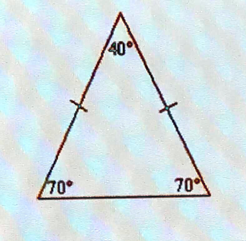 SOLVED: 'Classify the triangle by its angles and by its sides Right ...