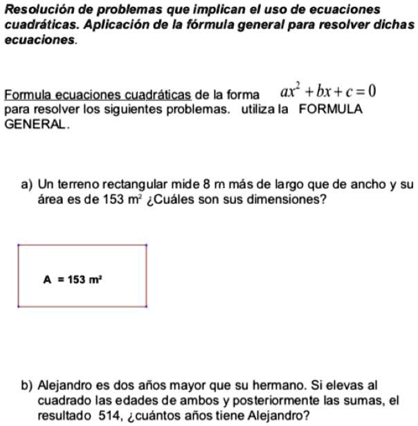 SOLVED: Porfa ................. Resolución de problemas que implican el ...