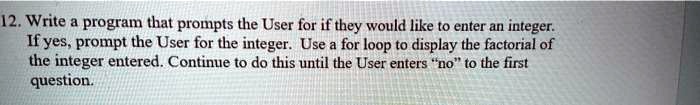 SOLVED: Using MATLAB, Answer the Following Write a program that prompts the user to enter an ...