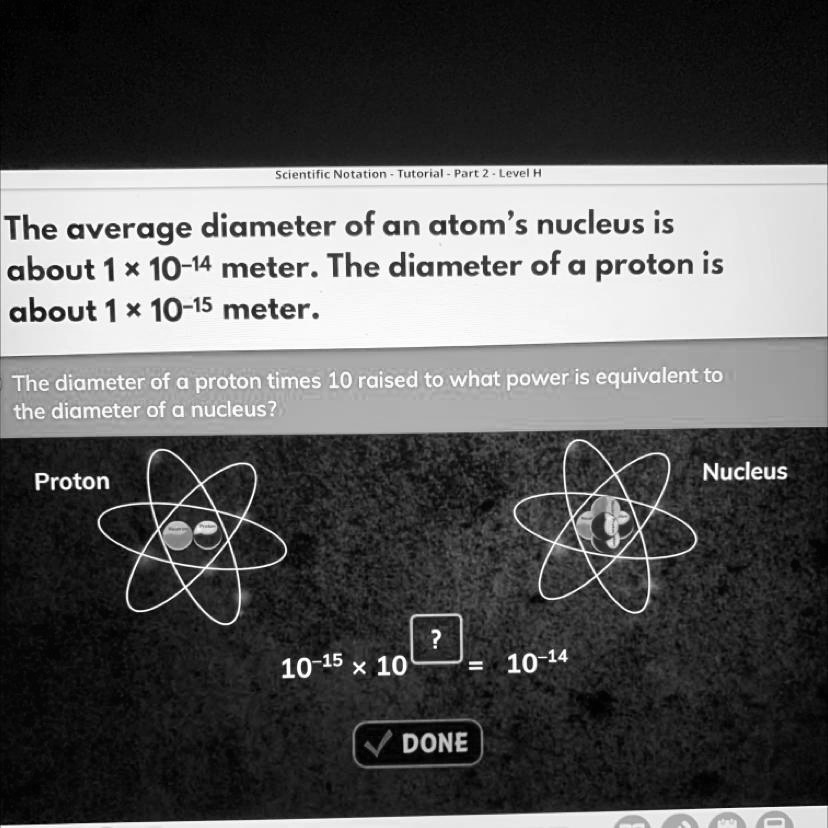 SOLVED: Scientific Notation - Tutorial Part 2 Level H The average ...