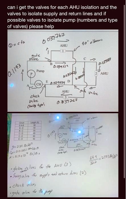 SOLVED: Please, I need the number and type of valves. If not possible ...