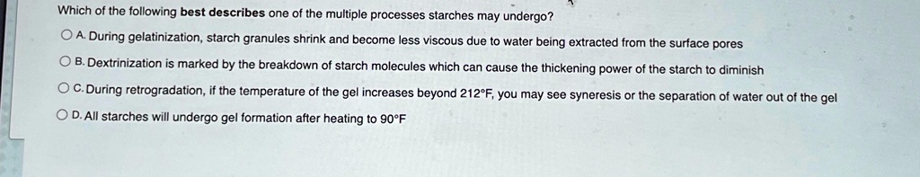 SOLVED: Which of the following best describes one of the multiple ...