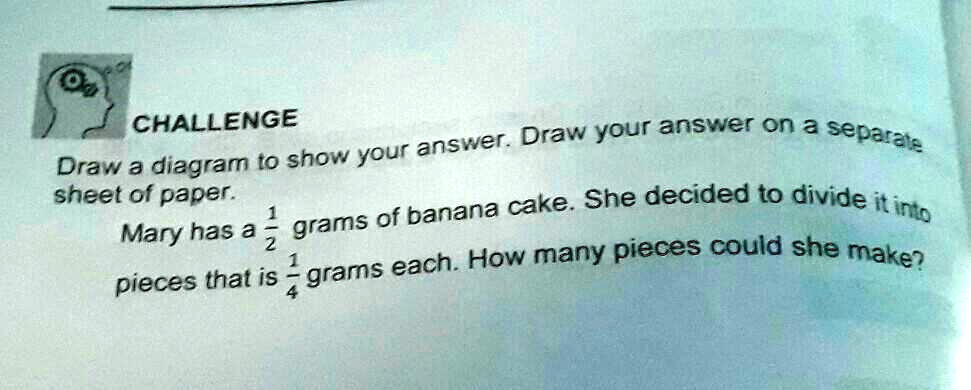 division of fraction visualization challenge draw your answer on a ...