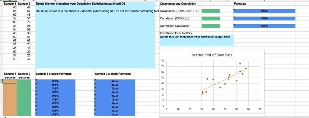 SOLVED:Samola Samole Delate thls text then place your Dascrlptve ...