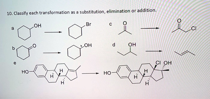 10. Classify each transformation as a substitution,...