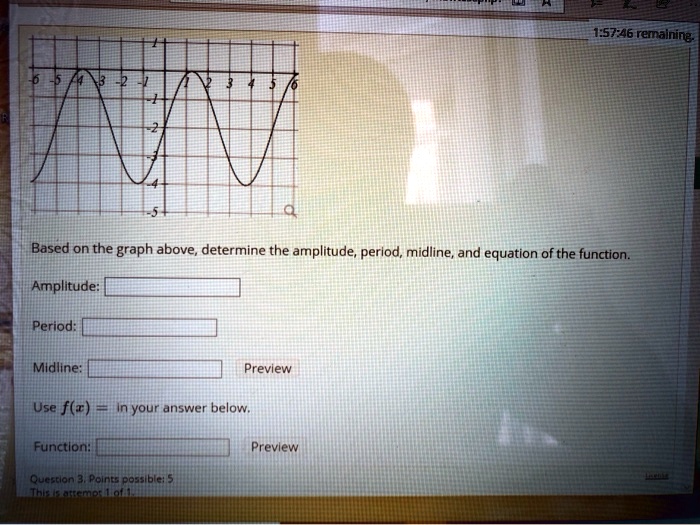 Solved 1 57246 Remaining Based On The Graph Above Determine The