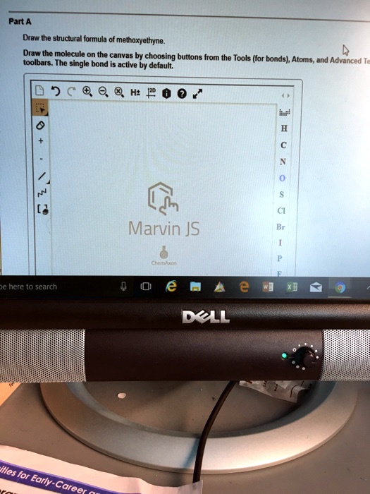 SOLVED: Part A Draw the structural formula of methoxyethyne . Dolbahe ...