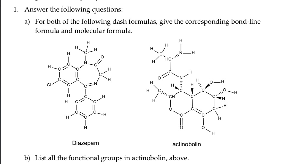 SOLVED: Answer the following questions: For both of the following dash formulas, give the ...