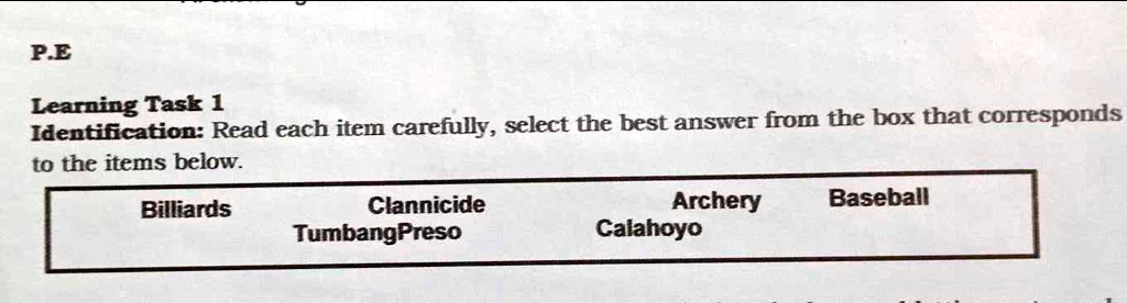 1 it is an act of shooting by pulling back the string attached to the ...