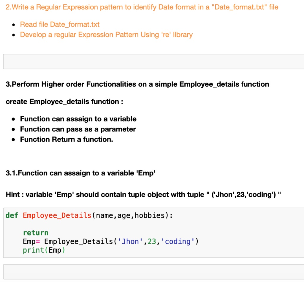 SOLVED: Need help with these 2 python 3 questions Format of YYYY-MM-DD ... SOLVED: Need help with these 2 python 3 questions Format of YYYY-MM-DD ...