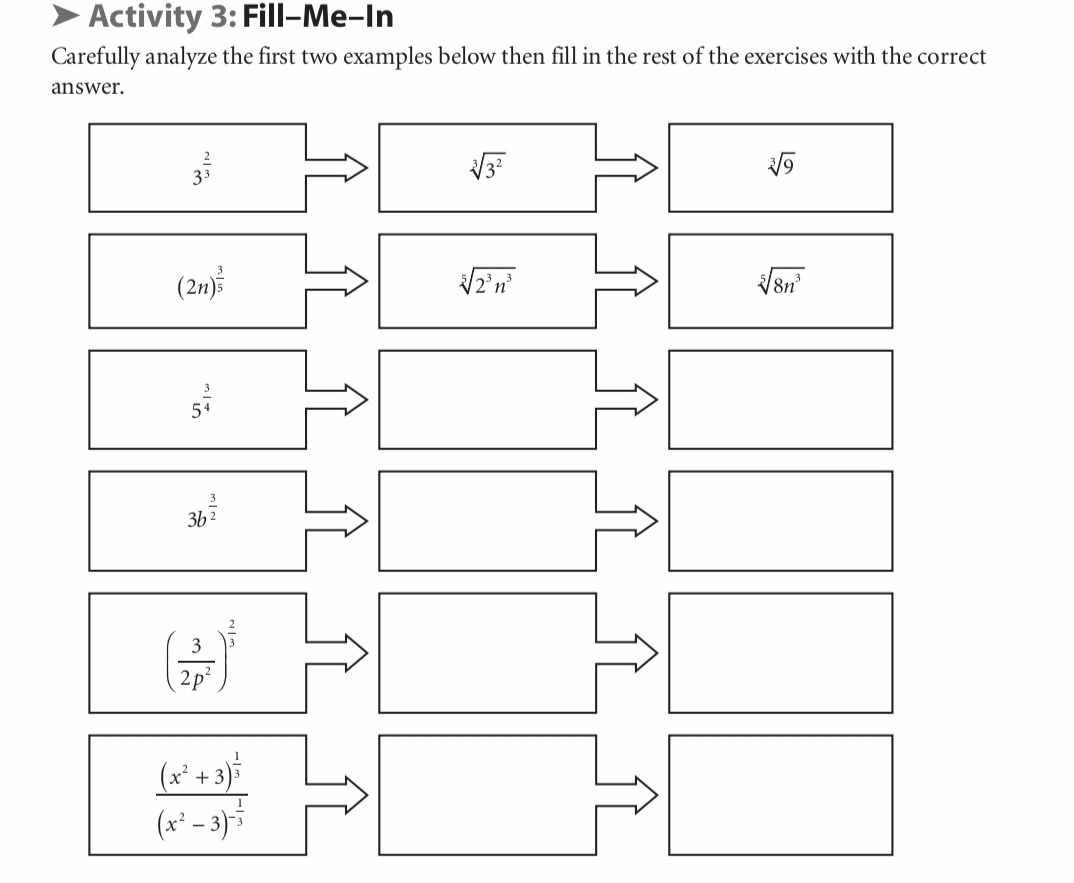 activity 3 fill me in carefully analyze the first two examples below ... activity 3 fill me in carefully analyze the first two examples below ...