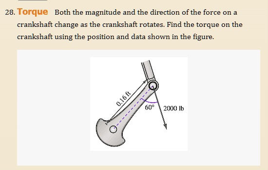 SOLVED: 28, Torque. Both the magnitude and the direction of the force ...