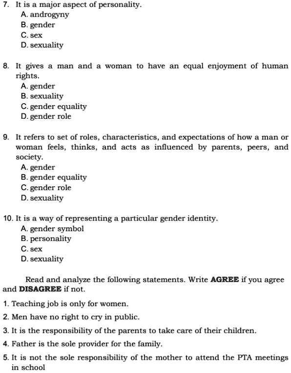 pasagot nmn po ako ty it is a major aspect of personality androgyny ...
