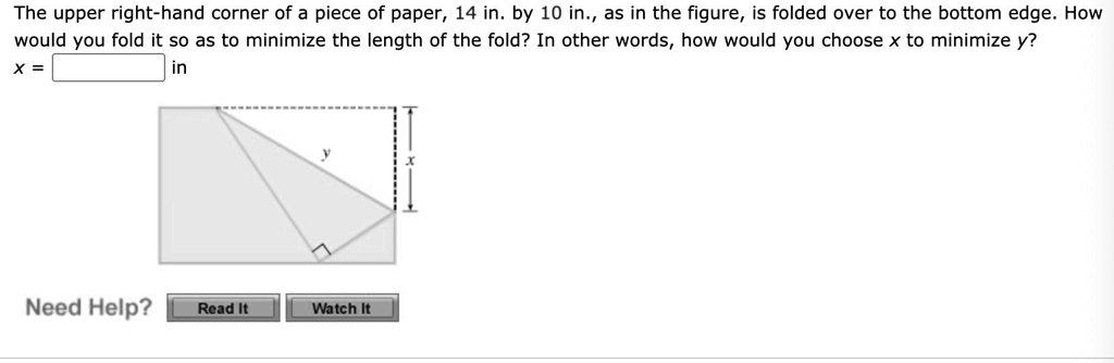 the upper right hand corner of a piece of paper 14 in by 10 in as in ...