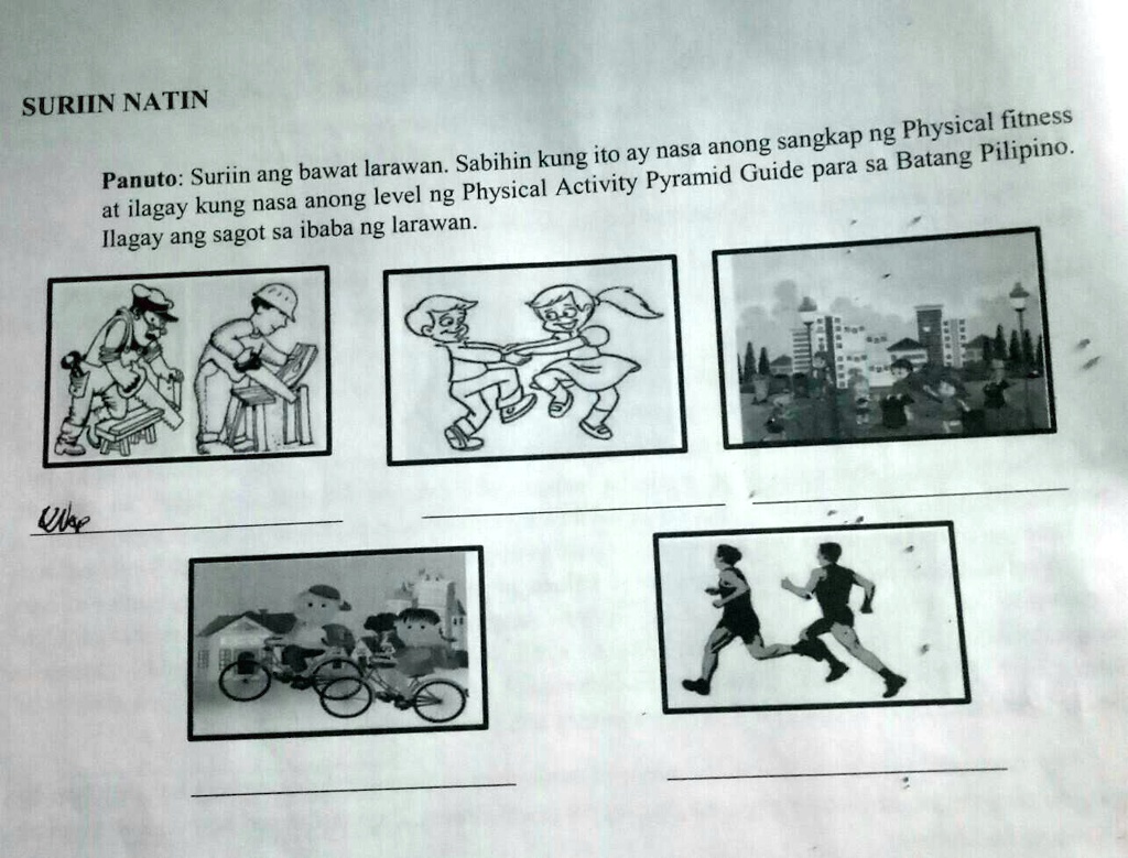 SOLVED: SURIIN NATIN Panuto: Suriin ang bawat larawan. Sabihin kung ito ... SOLVED: SURIIN NATIN Panuto: Suriin ang bawat larawan. Sabihin kung ito ...