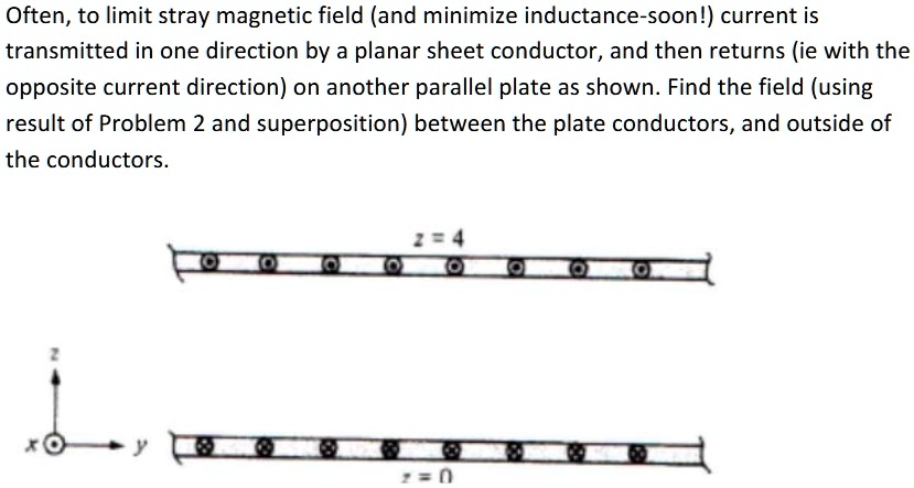 Often, to limit stray magnetic field (and minimize inductance-soon!) current is transmitted in ...