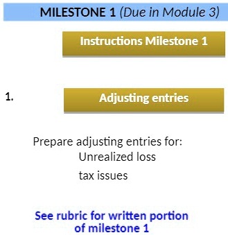 SOLVED: 'MILESTONE 1 (Due in Module 3) Instructions Milestone 1 ...