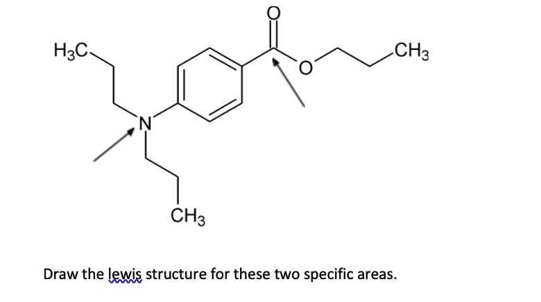 hac cha ch3 draw the lewis structure for these two specific areas 23954