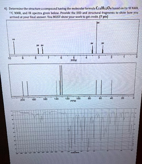 texts 4 determine the structure of a compound having the molecular ...