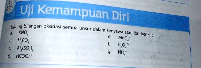 SOLVED: tolong kerja kan yaaaaaa Uji Kemampuan Diri Hitung bilangan ...