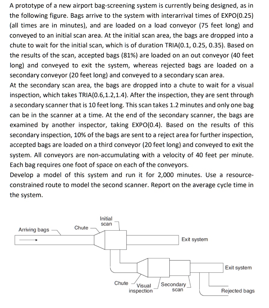 a prototype of a new airport bag screening system is currently being ...