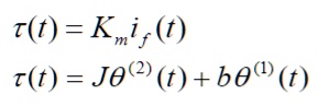 SOLVED: Consider the DC motor controlled by field current modeled with ...