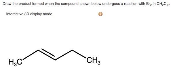 SOLVED: Draw the product formed when the compound shown below undergoes ...