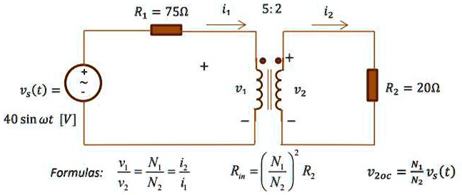 SOLVED: Consider the circuit in the figure below containing a ...
