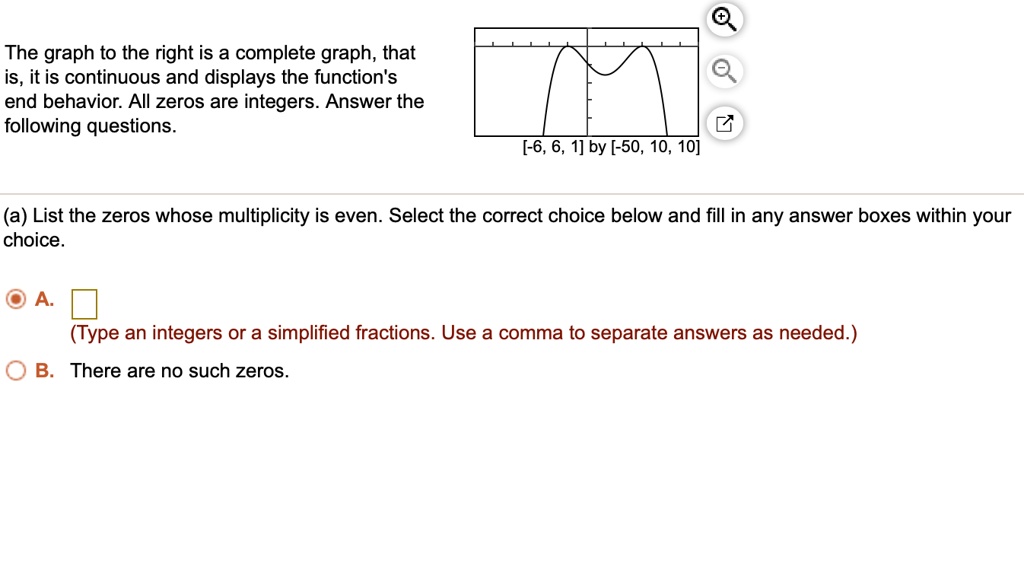 SOLVED: The graph to the right is a complete graph, that is, it is continuous and displays the ...