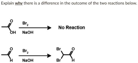 SOLVED: Explain why there is a difference in the outcome of the two ...