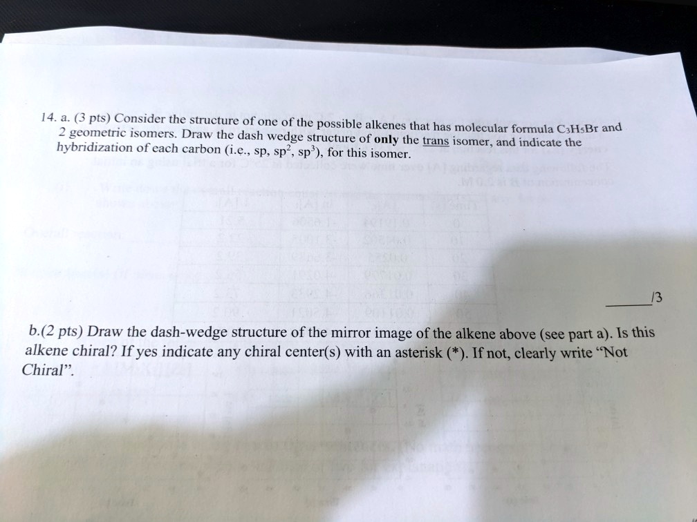 SOLVED: 14.3,( pts) Consider the structure of one of the possible ... SOLVED: 14.3,( pts) Consider the structure of one of the possible ...