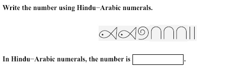 SOLVED: Write the number using Hindu-Arabic numerals: In Hindu-Arabic ...