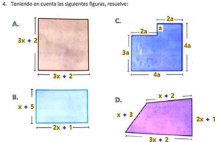 SOLVED: ayuda porfa gracias a) Escribe la expresión algebraica del ...