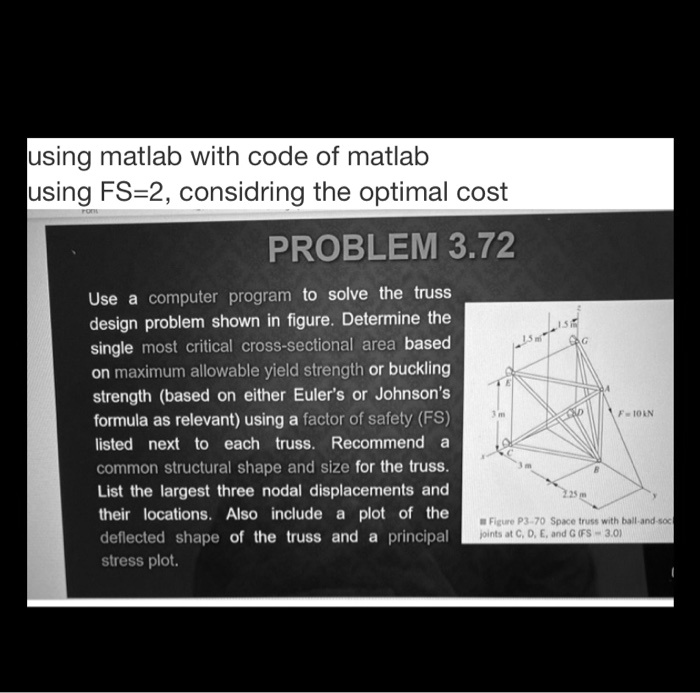 Factor Of Safety 2 Using Matlab With Code Of Matlab Using Fs 2 7525
