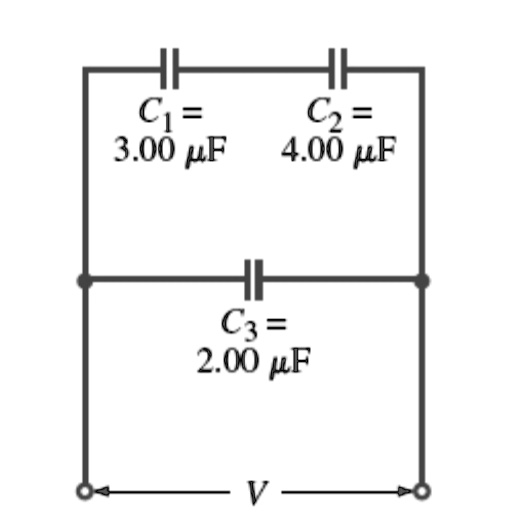 A. If V = 31 V is applied across the whole network (shown in Figure 1), calculate the voltage ...