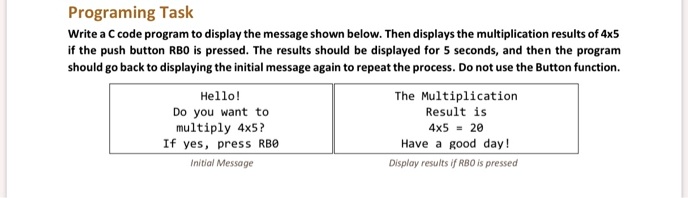 Solved Please Draw A Flowchart For The C Program Below Programming Task Write A C Code 8539