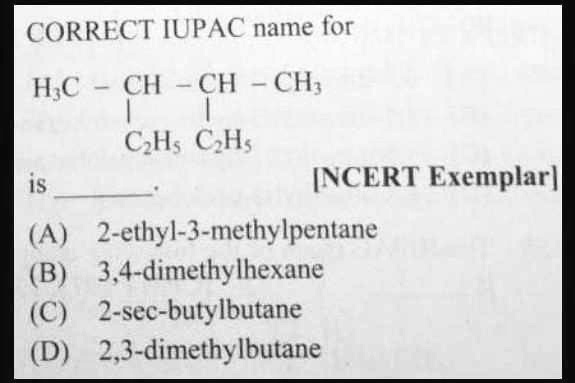 SOLVED: What is the IUPAC name for this structural formula?