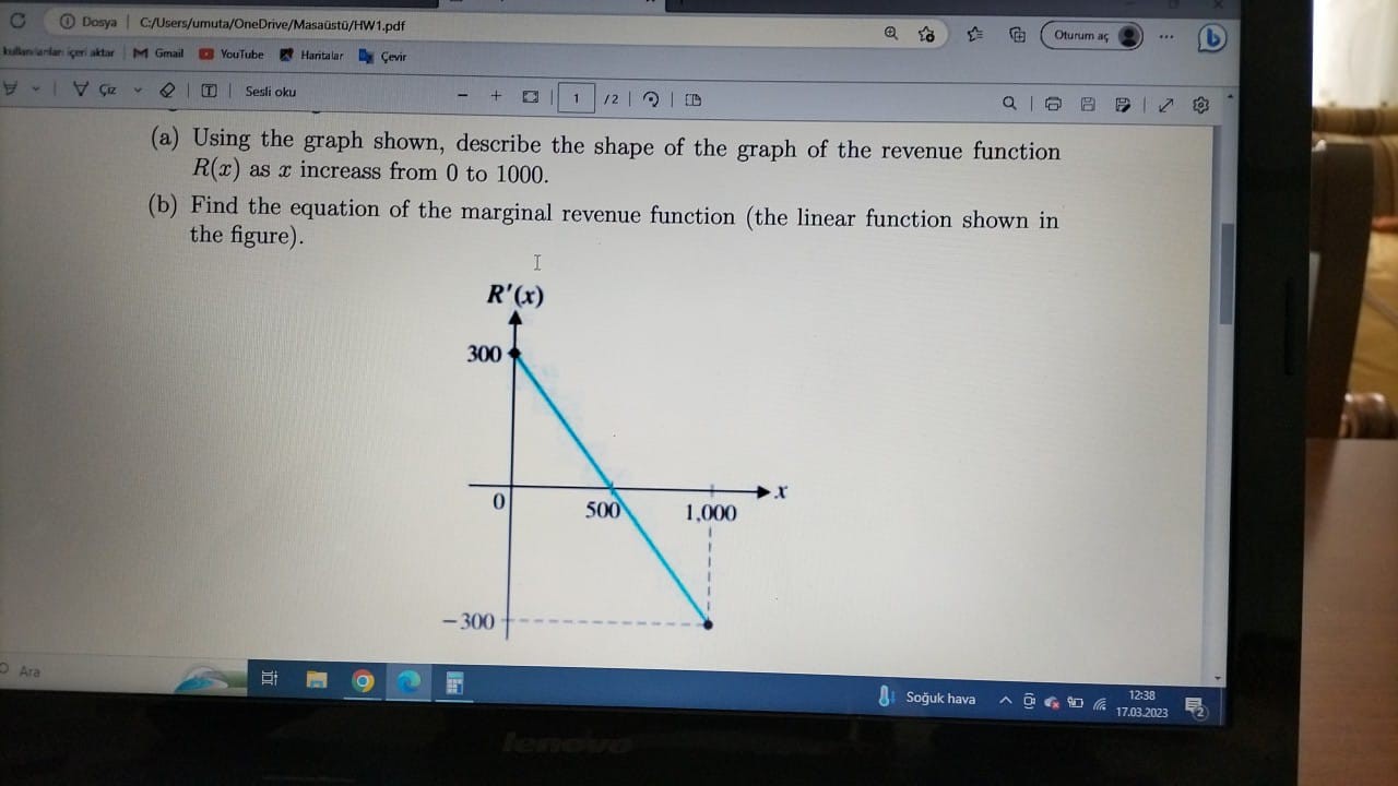 SOLVED: (a) Using the graph shown, describe the shape of the graph of ...