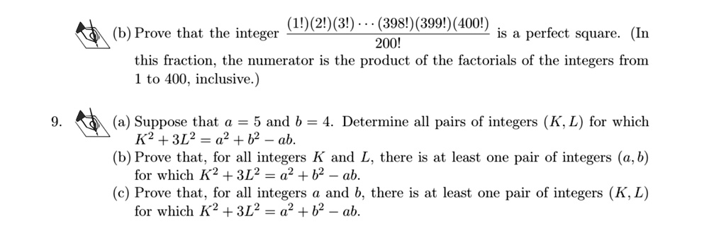 142434 398 3994 4004 b prove that the integer is perfect square in 200 ...