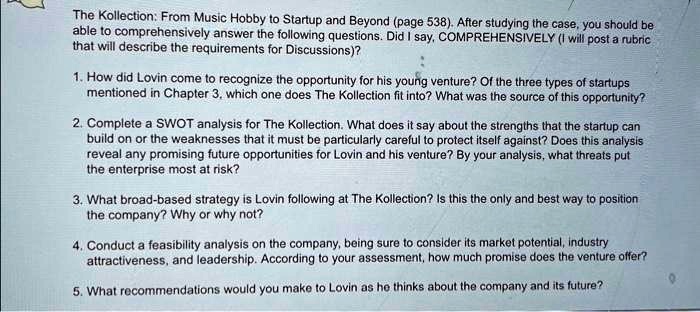 Texts: Small Business Management The Kollection: From Music Hobby to Startup and Beyond (page ...