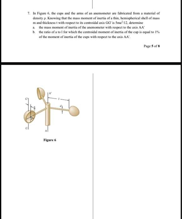 7 in figure 6 the cups and the arms of an anemometer are fabricated ...