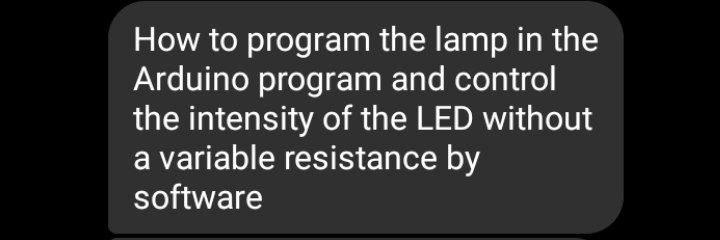 SOLVED: Answer: Arduino code How to program the lamp in the Arduino program and control the ...