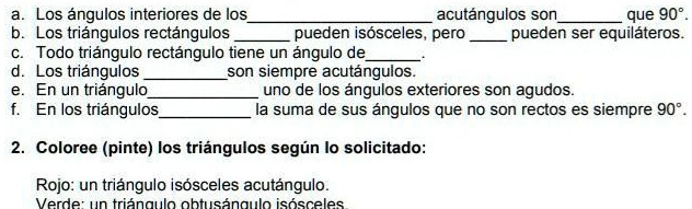 SOLVED: Me ayudan plis doy corona y puntos Los ángulos interiores de ...
