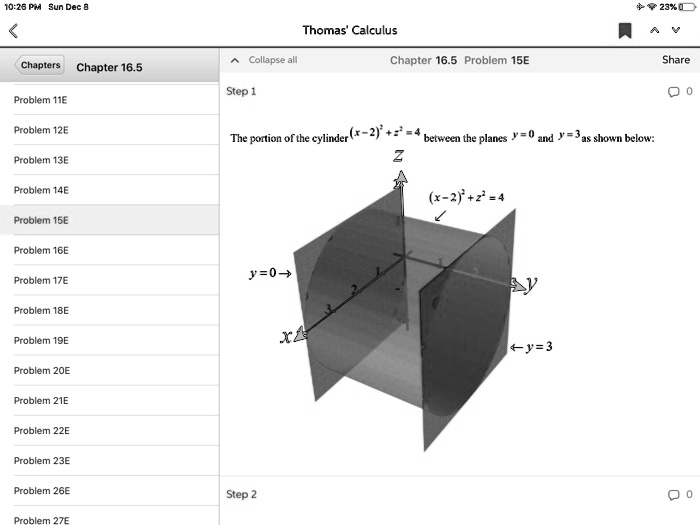 VIDEO solution: 10:26 AM Sua dece 23 * 0 = 7 Thomas' Calculus Chapter ... VIDEO solution: 10:26 AM Sua dece 23 * 0 = 7 Thomas' Calculus Chapter ...